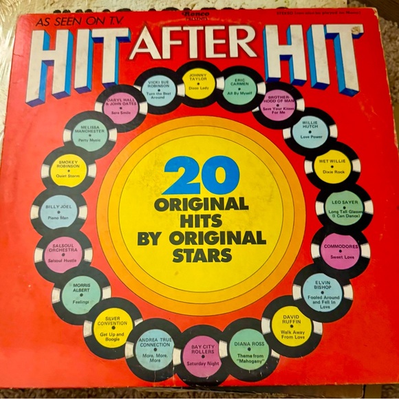 Media | Hit After Hit 2 Original Hits By Original Stars Vinyl Record ...